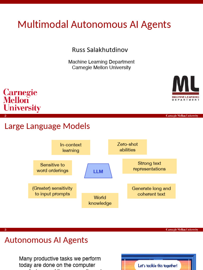 Multimodal AI Agents | PDF | Html | Computing