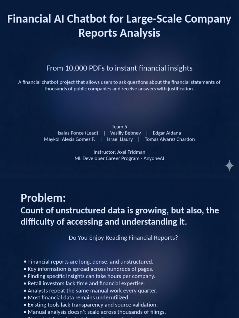 Final Financial Ai Chatbot v3 | PDF | Cloud Computing | Databases