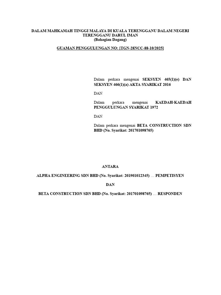 INSOLVENSI ALEYA PRINT | PDF