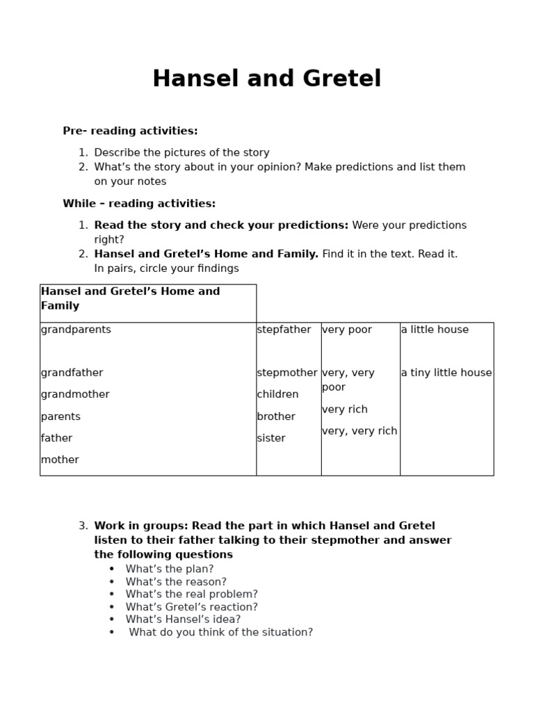 Hansel and Gretel | PDF | Hansel And Gretel | Hansel And Gretel (Opera)