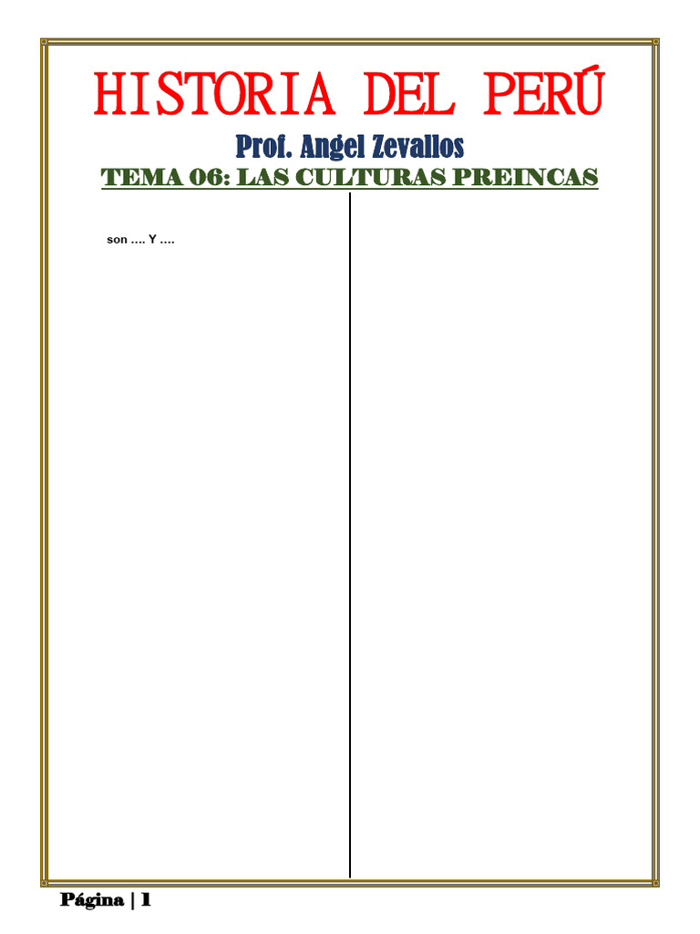 CULTURAS PRE INCAS PARTE 4 | PDF | Imperio Inca | Era precolombina