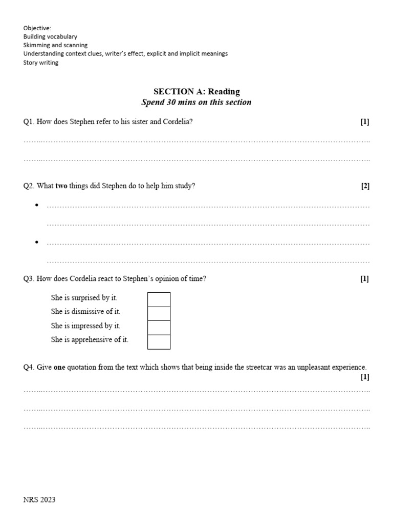Cat’s Eye by Margaret Atwood- Questions | PDF | Speed Reading | Learning