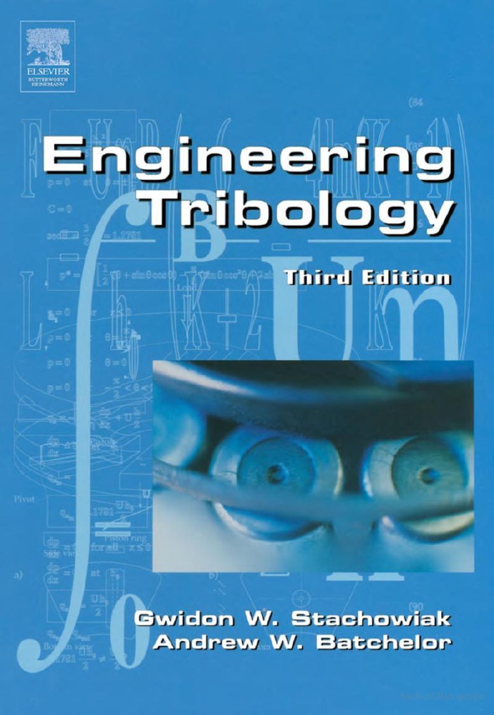Engineering Tribology Pdf