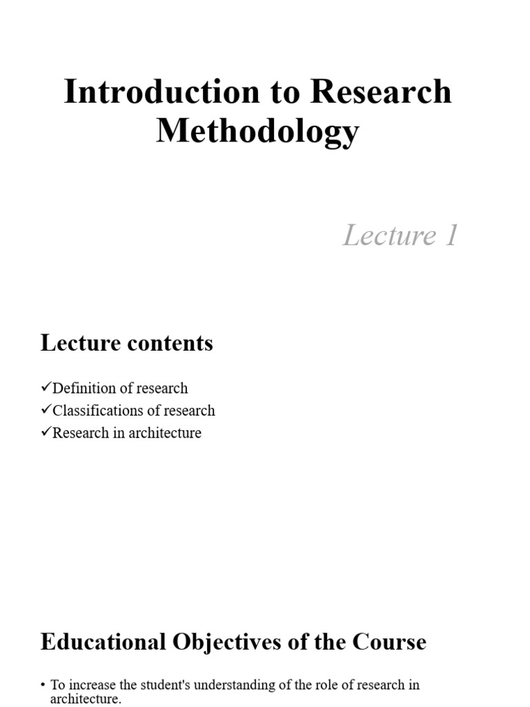 A Introduction to Research | PDF | Knowledge | Quantitative Research
