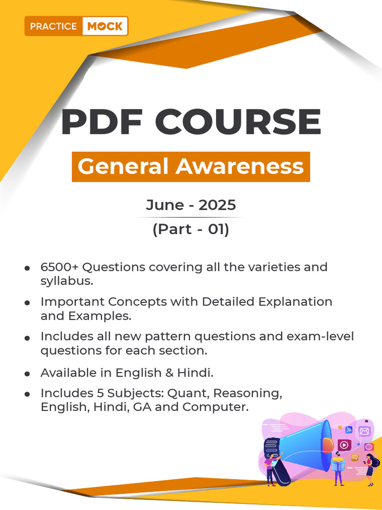 General Awareness PDF Course June 2025 | PDF
