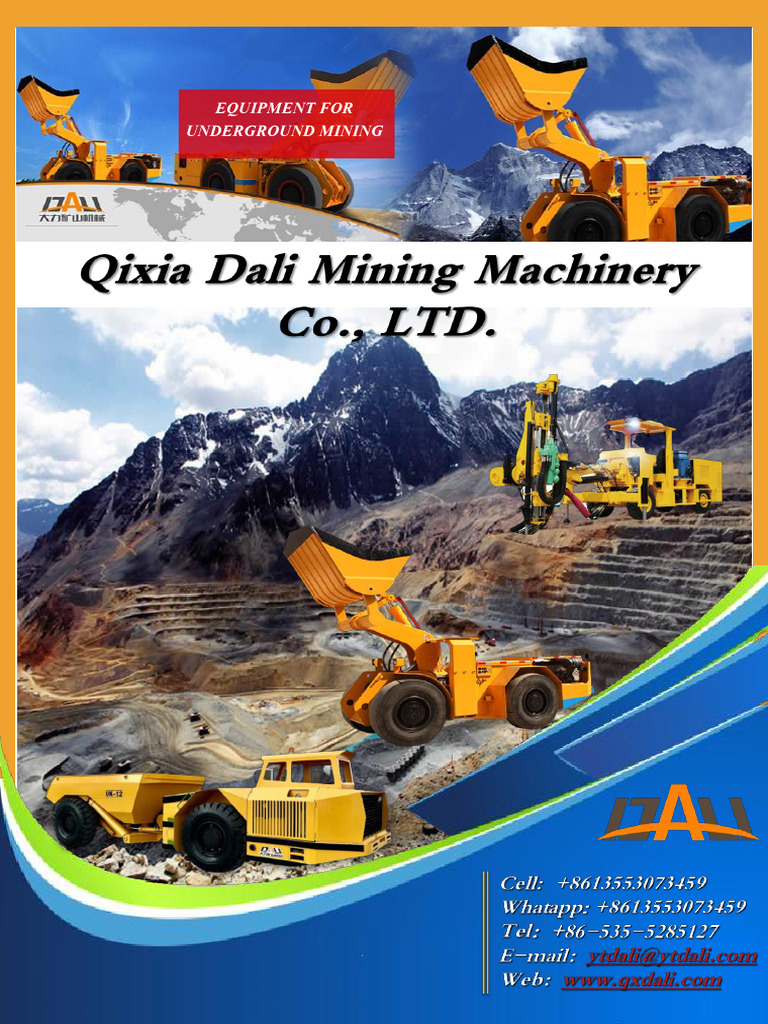 Underground Mining Equipment Solutions | PDF | Mining | Brake