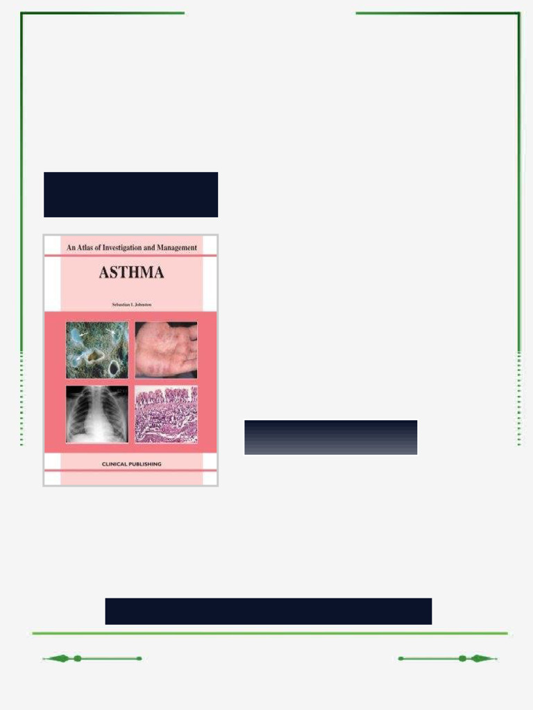 Asthma An Atlas of Investigation and Diagnosis 1st Edition Sebastian L ...