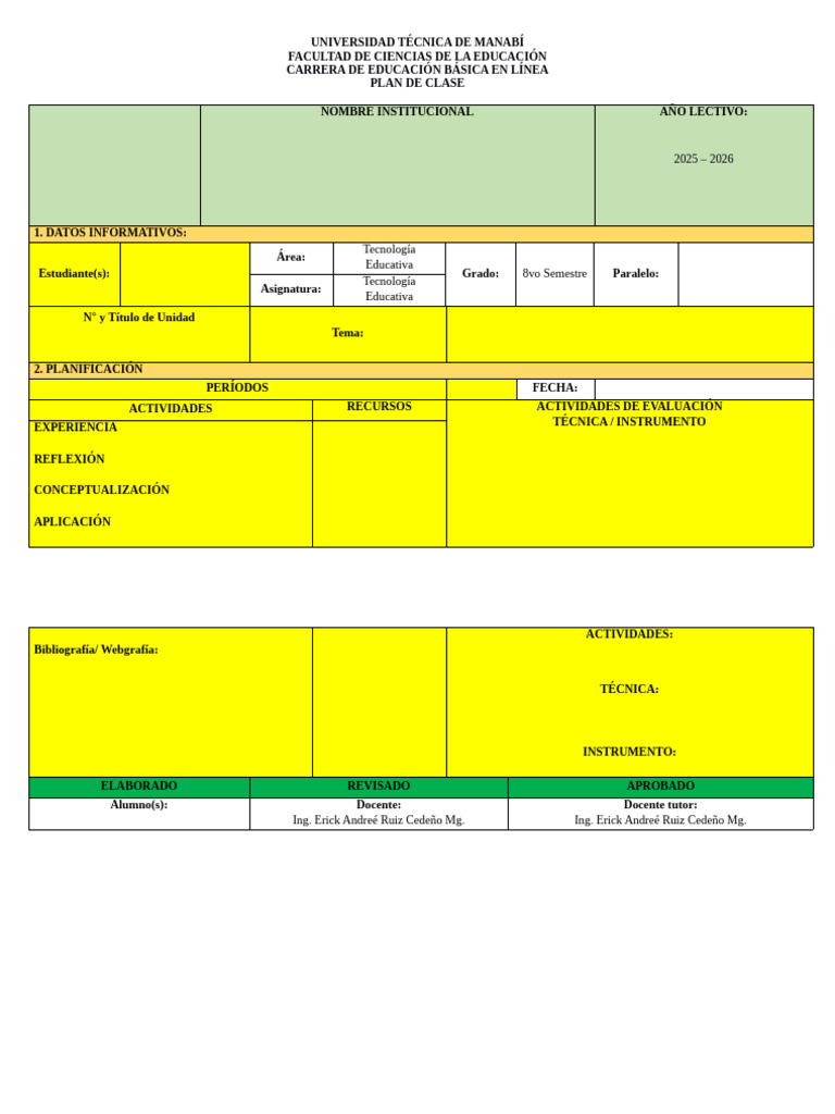 Formato Actividad 9 Tecnología Educativa | PDF