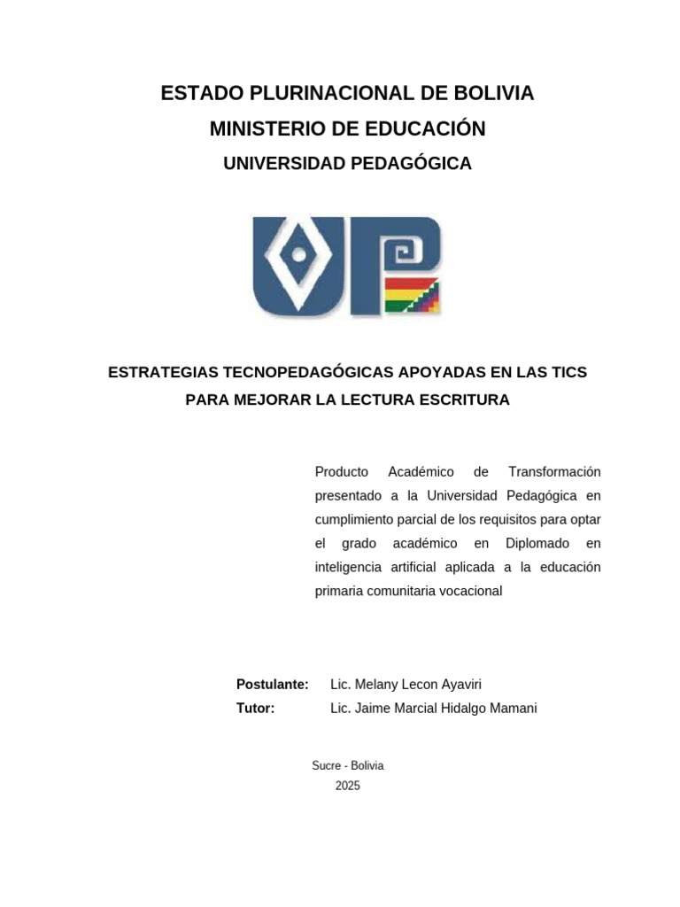 Melany Lecon Ayaviri-1 | PDF | Aprendizaje | Cognición