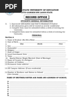 PNG Birth & NID Registration Form | PDF | Marriage | Birth Certificate
