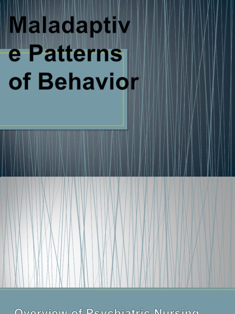 Maladaptive Patterns of Behavior | Nonverbal Communication | Communication