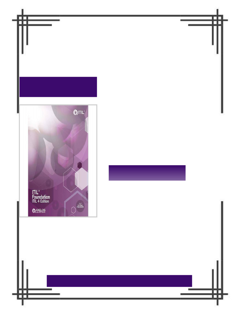 ITIL Foundation 4 Axelos Limited ebook one click access | PDF | Itil ...