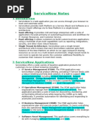 ServiceNow Quick Setup Guide | PDF | Web Application | Digital Technology
