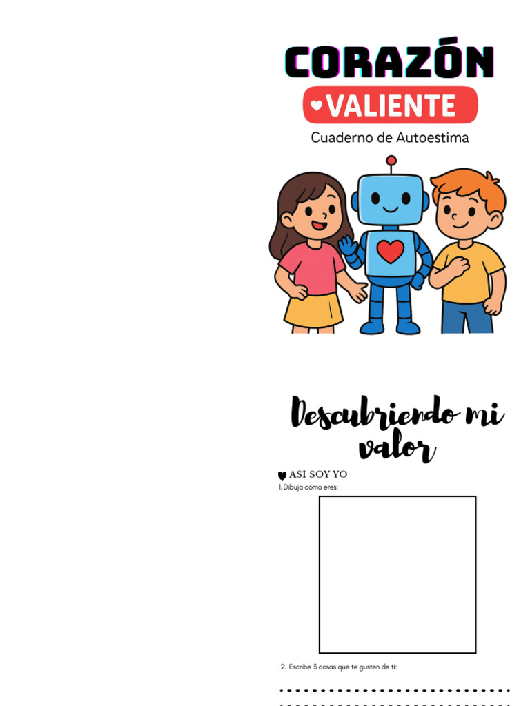 Fortalezas y Autoestima: Mi Corazón Valiente | PDF