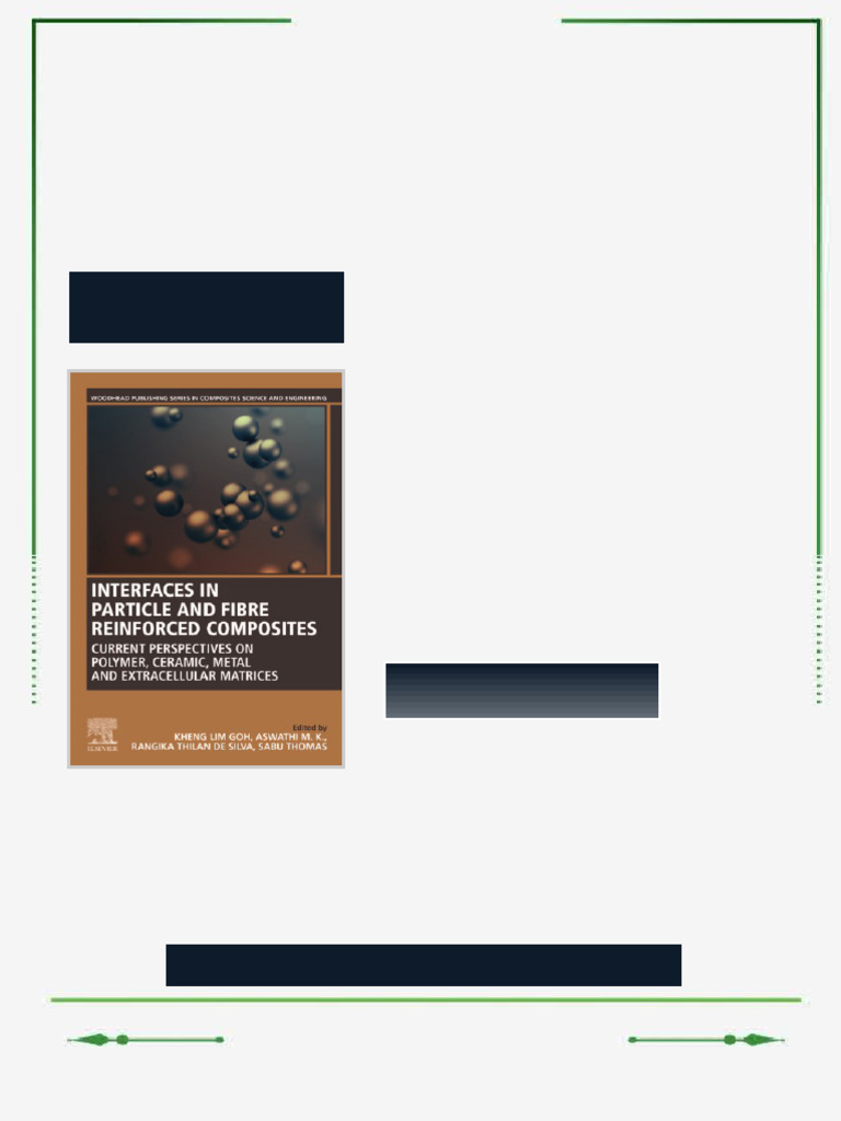 Interfaces in Particle and Fibre Reinforced Composites: From Macro to ...