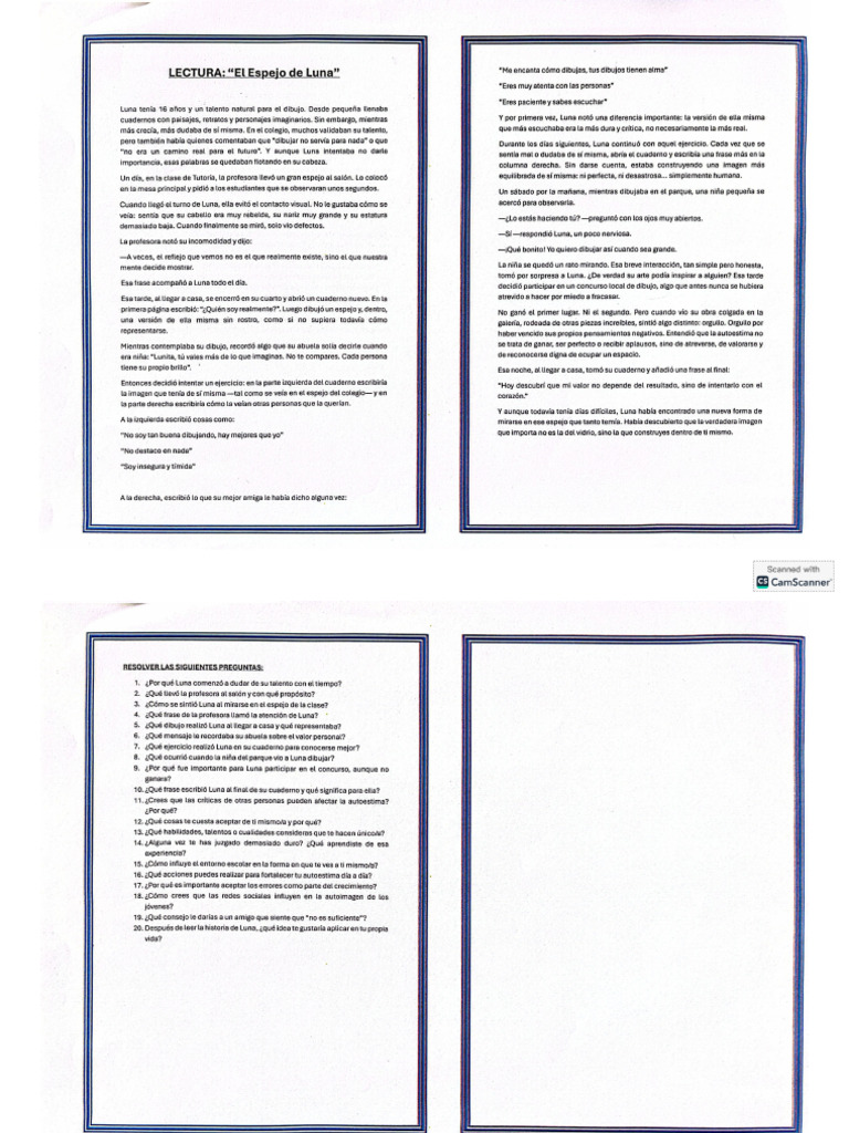 El Espejo de Luna | PDF