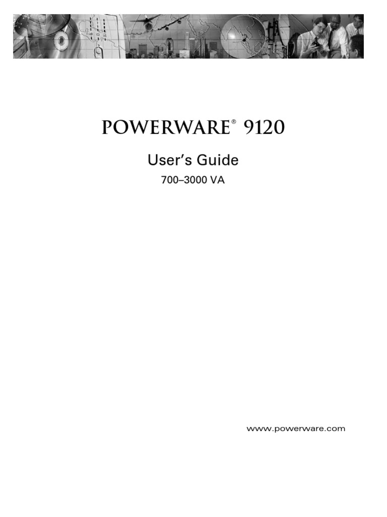 Powerware 9120 User Guide | PDF | Electrical Connector | Electromagnetic Interference