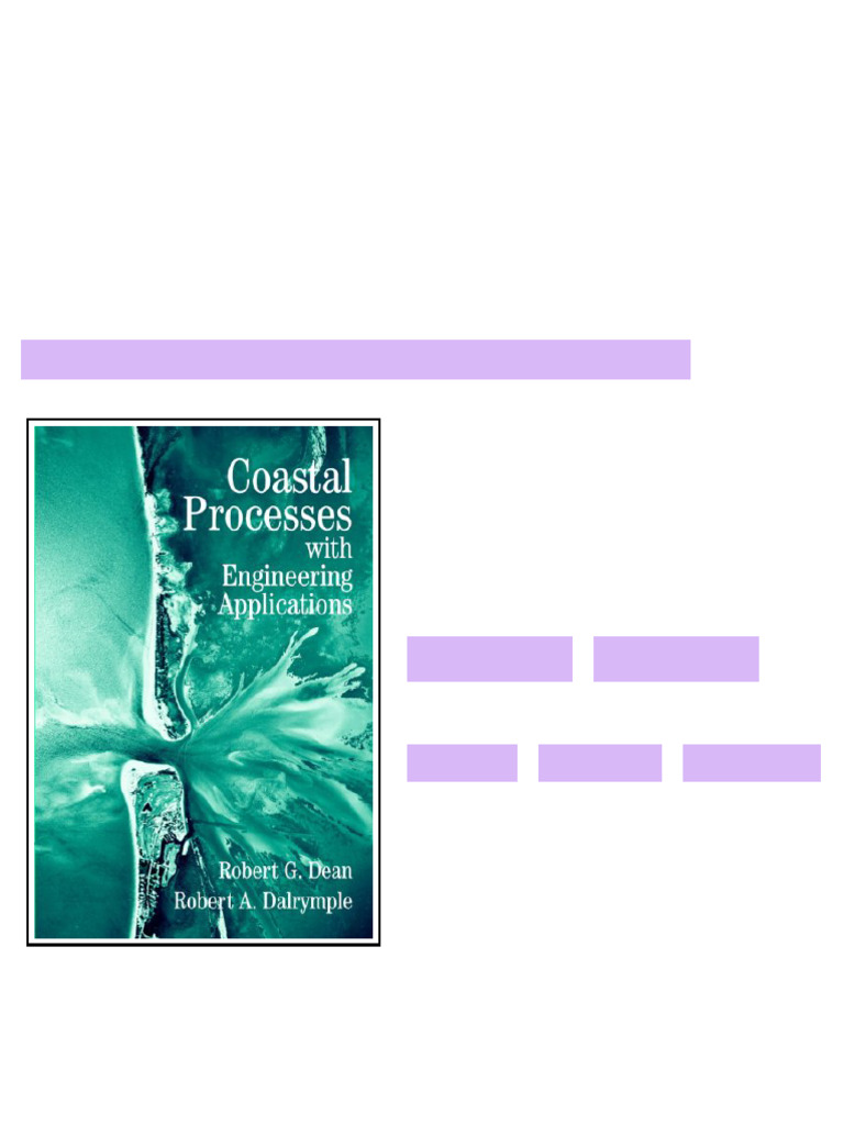 Coastal Processes With Engineering Applications Cambridge Ocean ...
