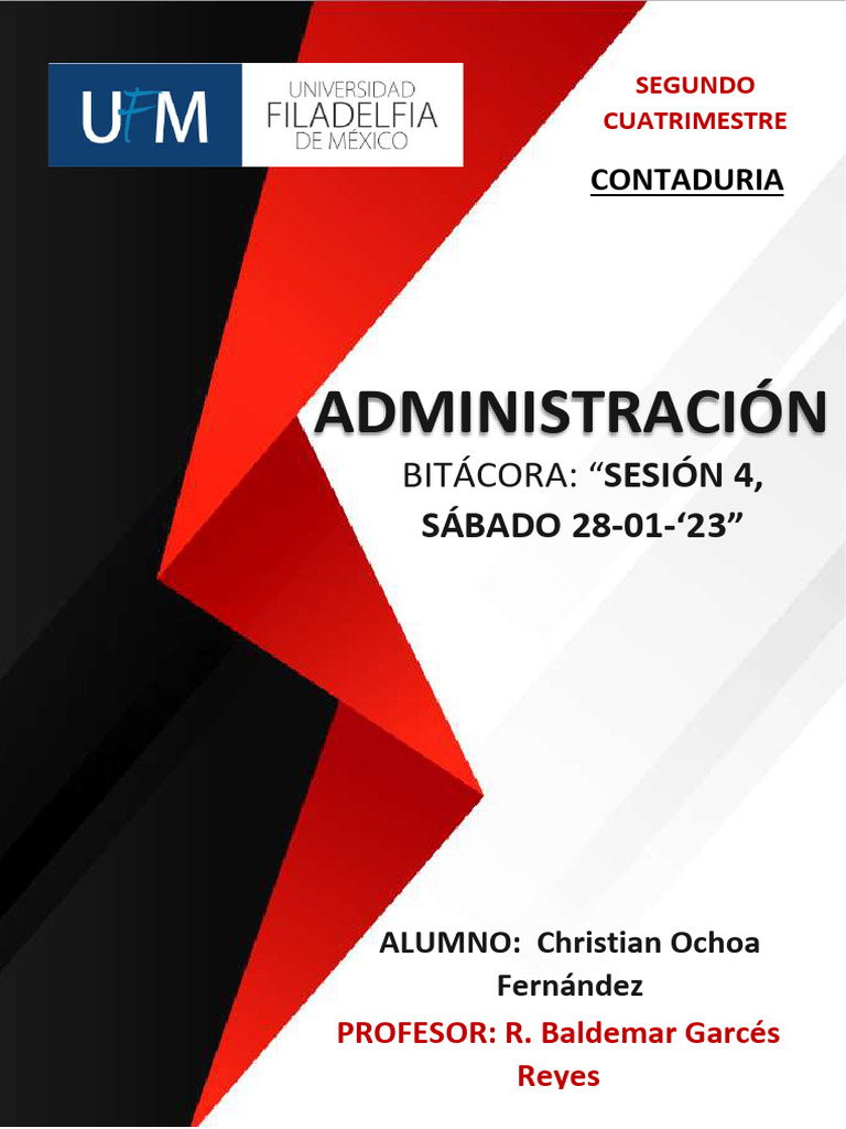 bitácora sesión 4 | PDF | Informática