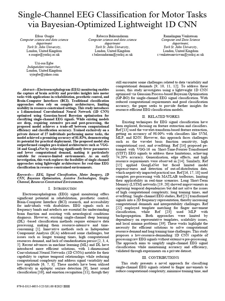 Single-Channel Camera Copy | PDF | Electroencephalography | Support ...
