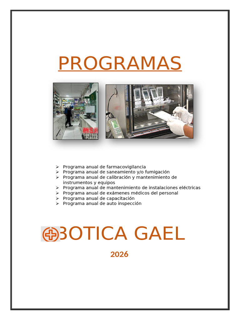programas portada | PDF