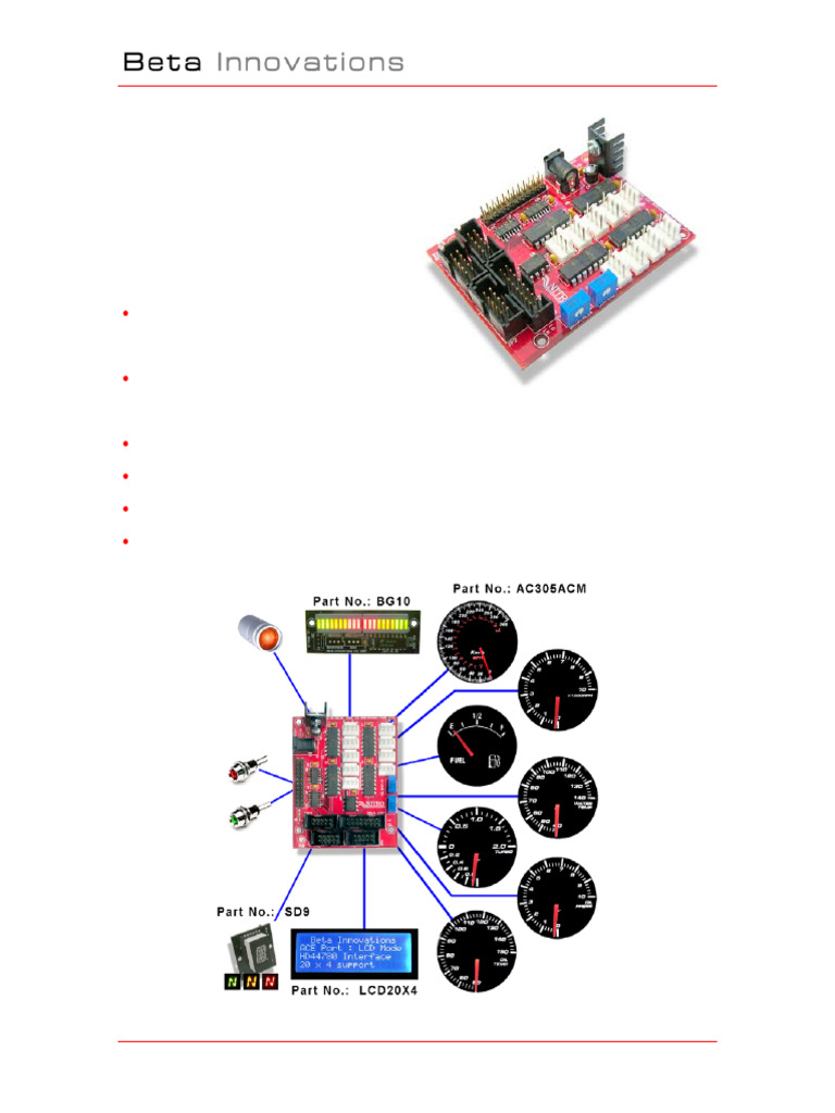 NITRO Expansion Card Specifications | PDF