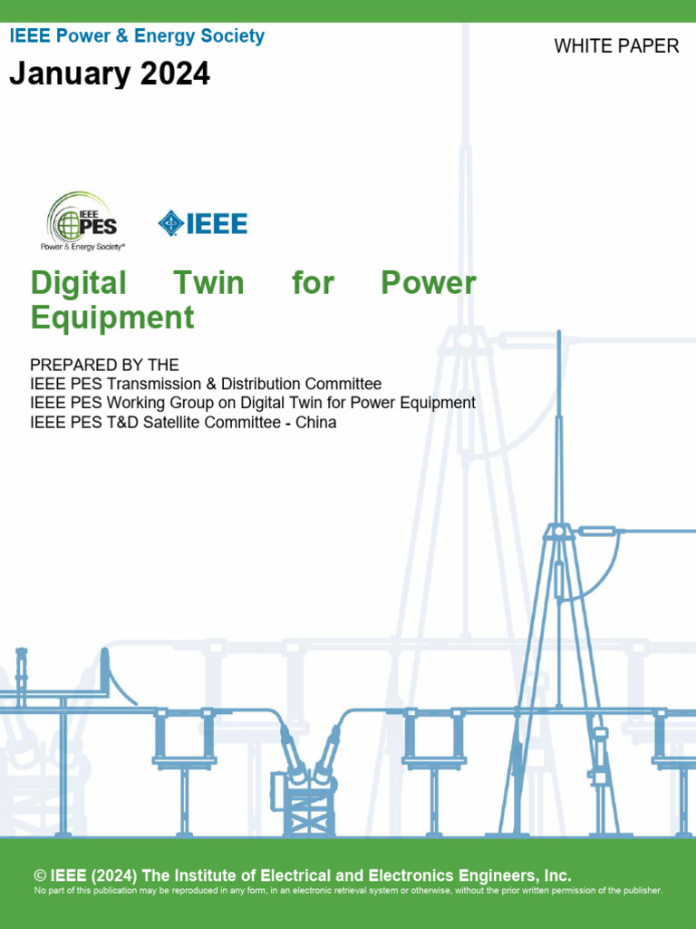 Digital Twin for Power Equipment | PDF | Electric Power Transmission | Electrical Grid
