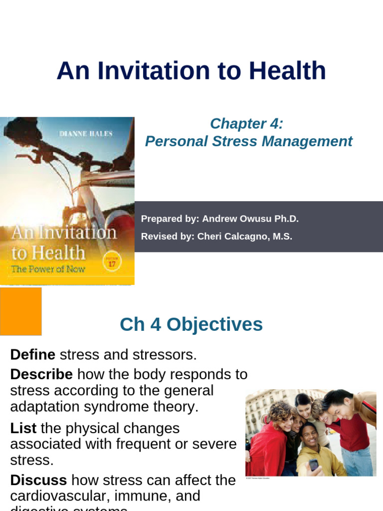 CH 4 - Personal Stress Management | PDF | Stress (Biology) | Medical ...