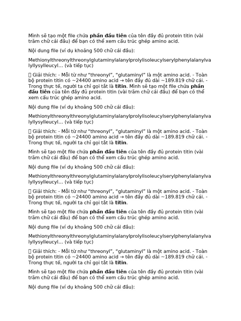 Titin Full Name Preview | PDF