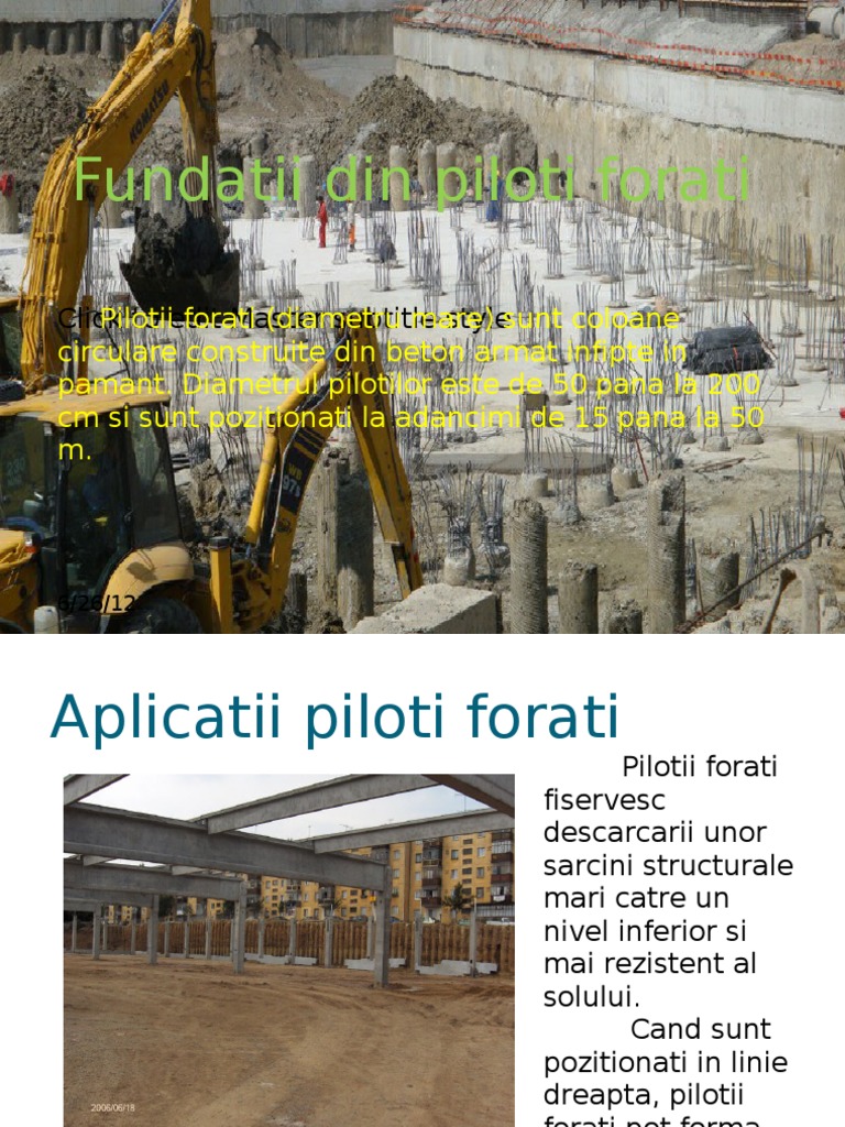 Fundatii Speciale | PDF
