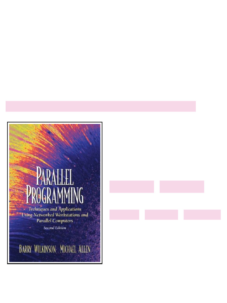 (Ebook) Parallel Programming: Techniques and Applications Using Networked Workstations and ...