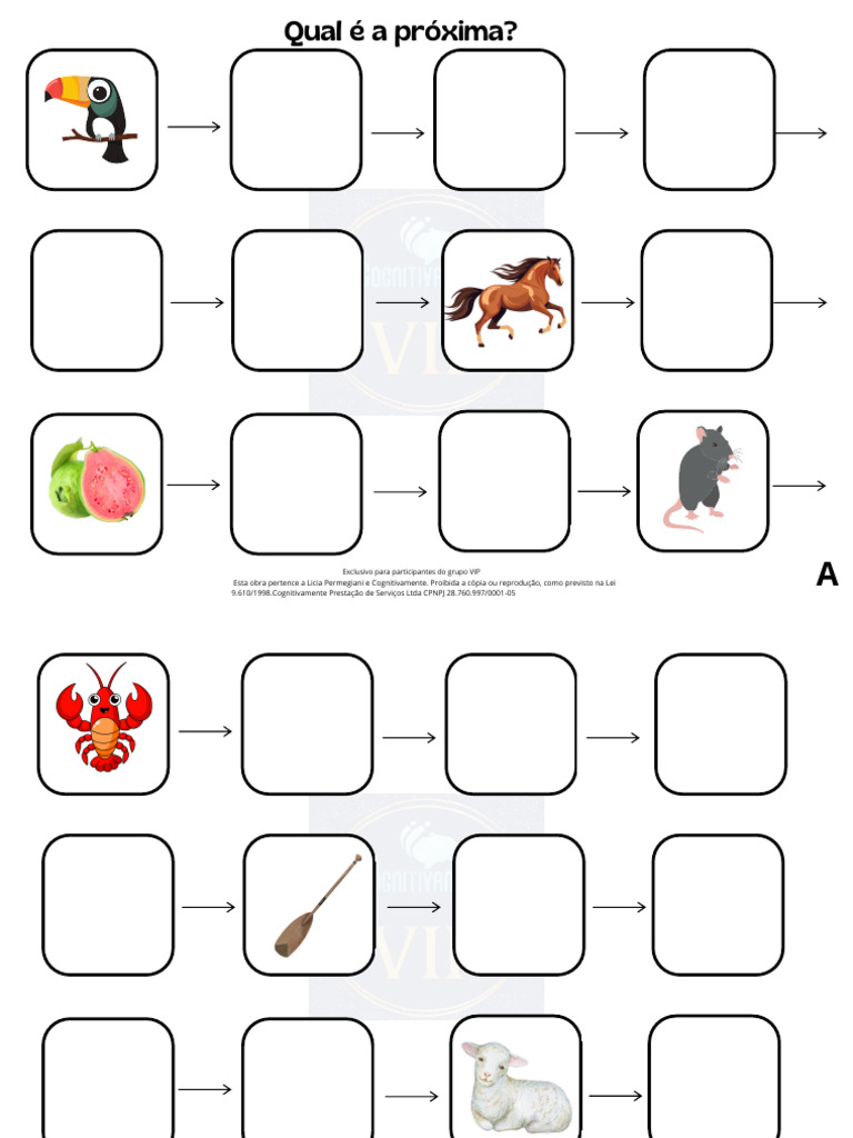 Complete a Sequência | PDF