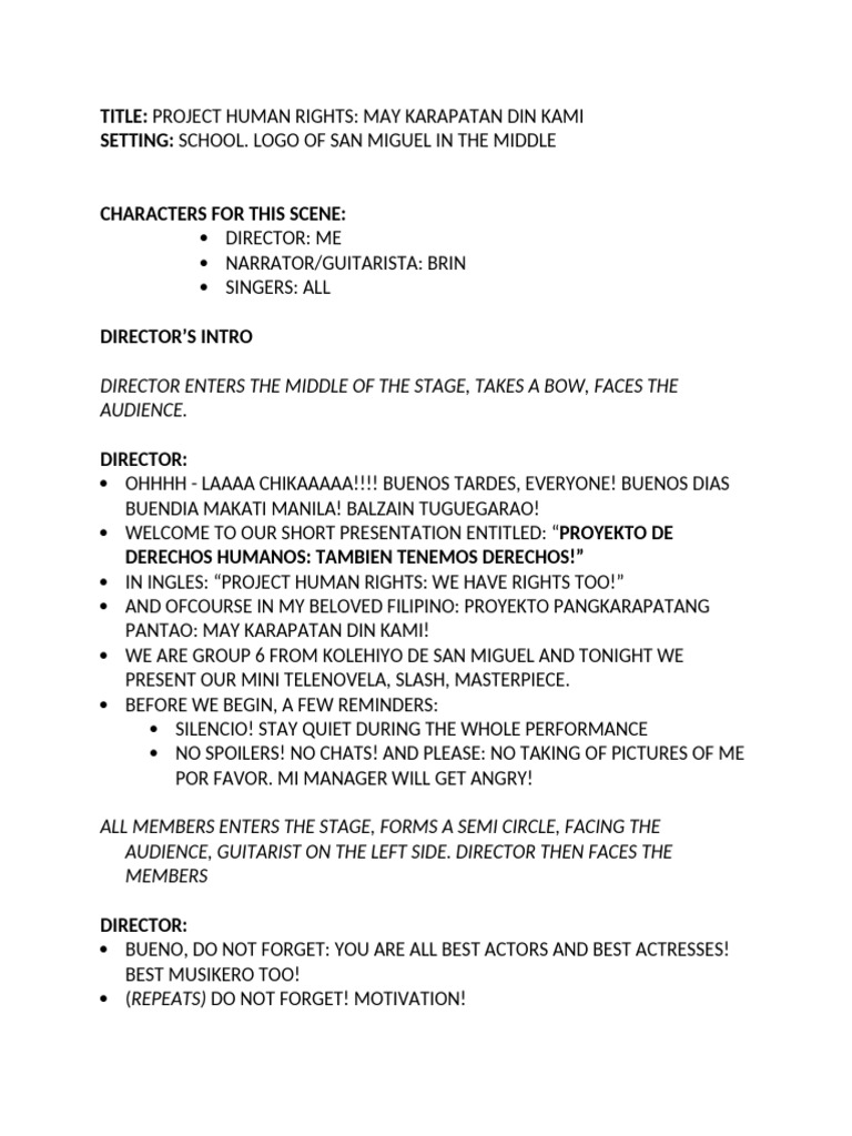 Project Human Rights 2 | PDF