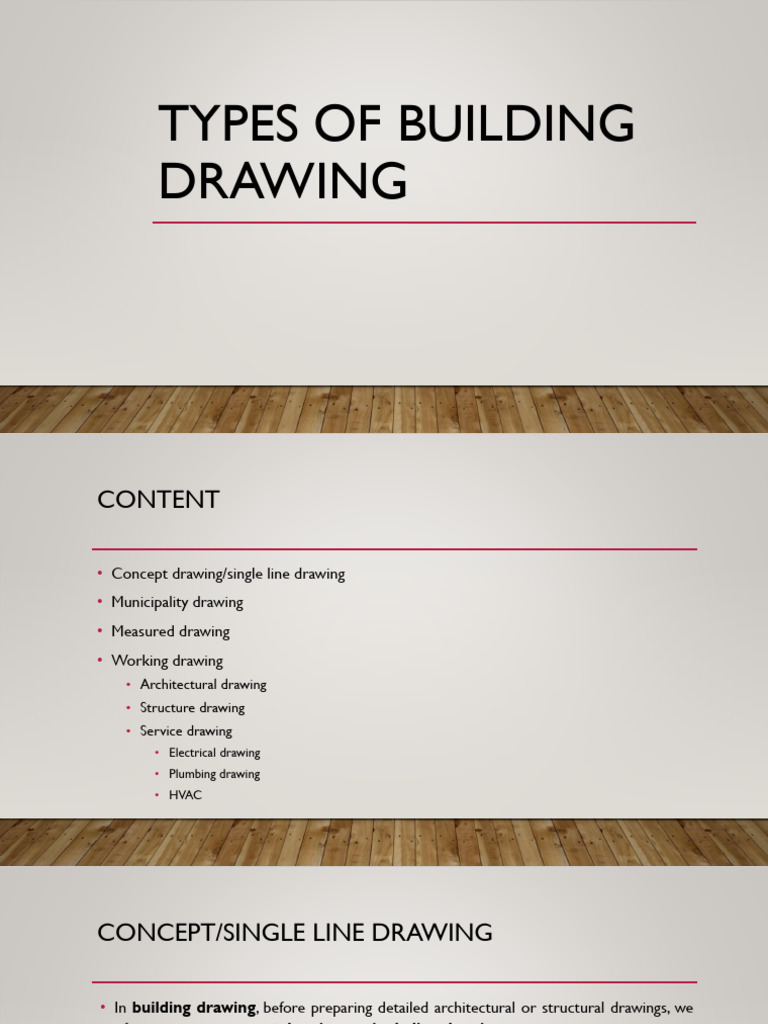 Types of Building Drawings Explained | PDF | Electrical Wiring ...