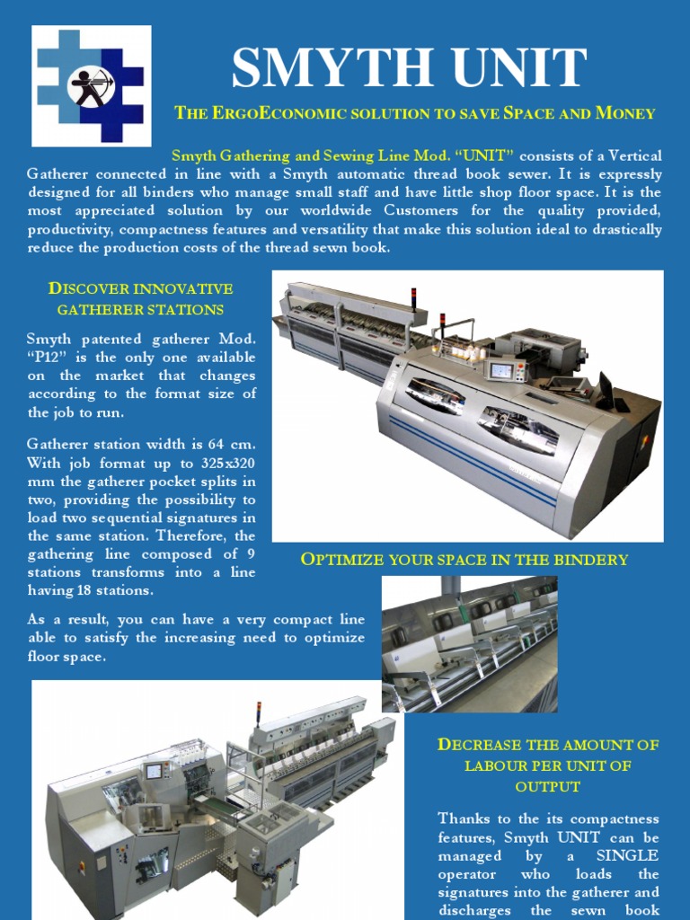 Smyth Gathering and Sewing Line Mod. UNIT - Quick Facts | Download Free ...