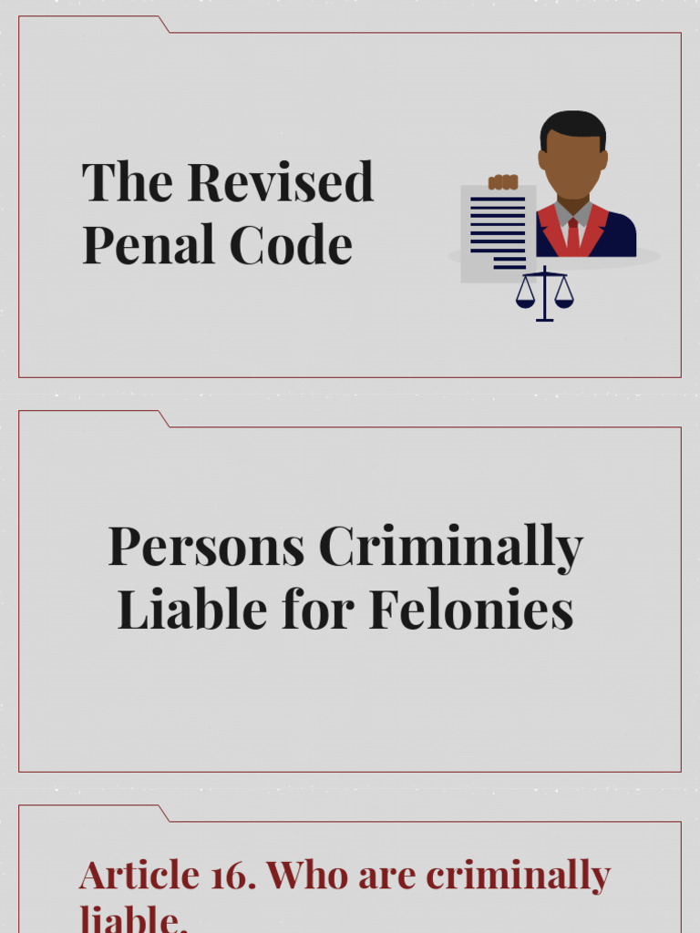 Article 16-20 (Criminal Law Book 1) | PDF | Aiding And Abetting | Crimes