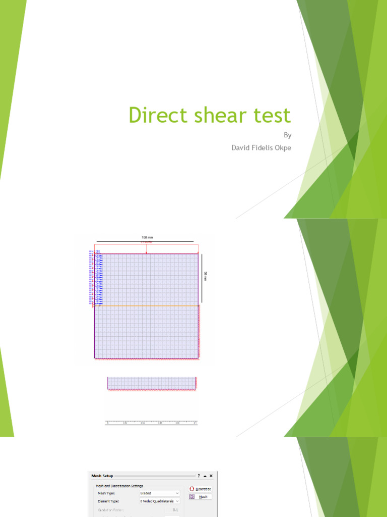 Direct Shear Test | PDF