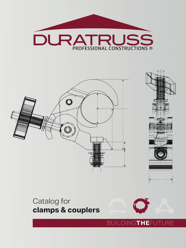 Duratruss Clamps & Couplers Brochure | PDF | Mechanical Engineering