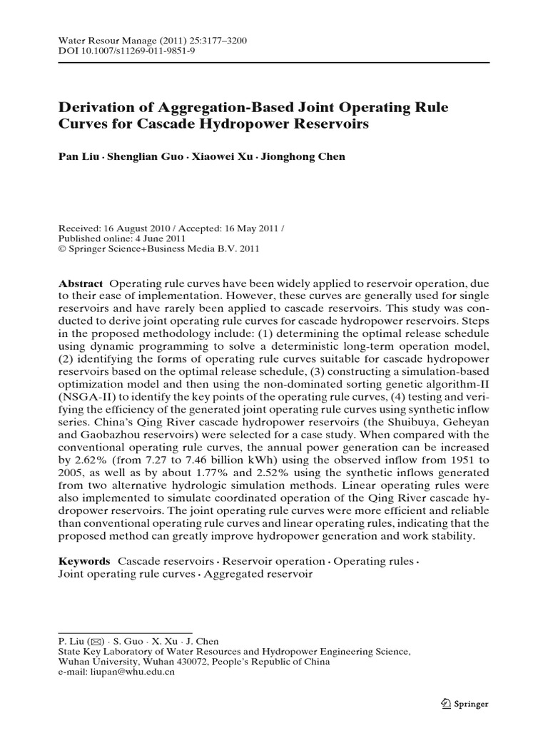 2 | PDF | Mathematical Optimization | Hydroelectricity
