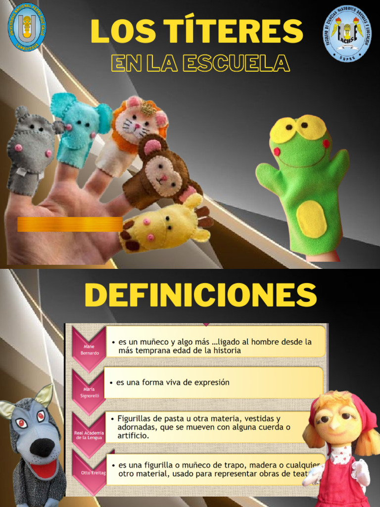 Títeres en la Escuela: Aprendizaje Creativo | PDF