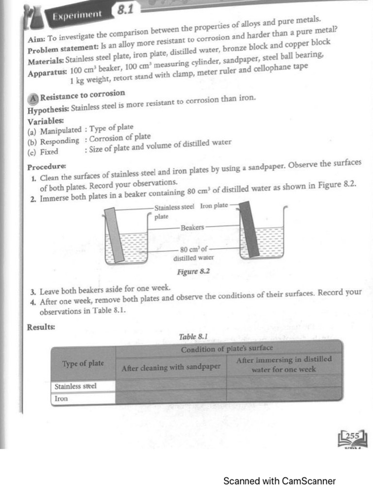 Chemistry c8 | PDF