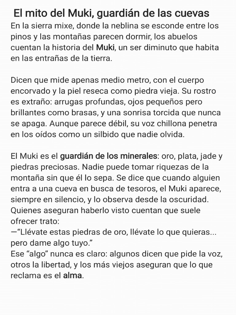 Mito de Muki | PDF