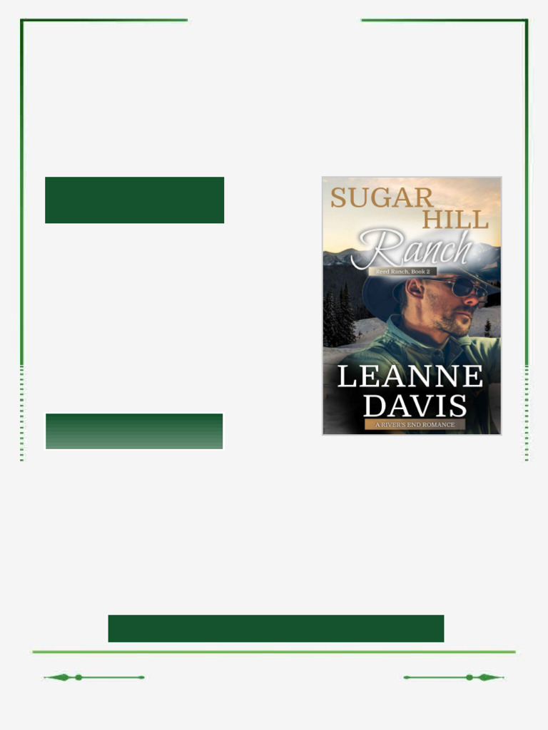 Sugar Hill Ranch: A Western Small Town Steamy Romance Leanne Davis ...