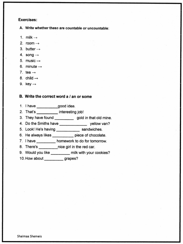 Countable Uncountable 2 | PDF