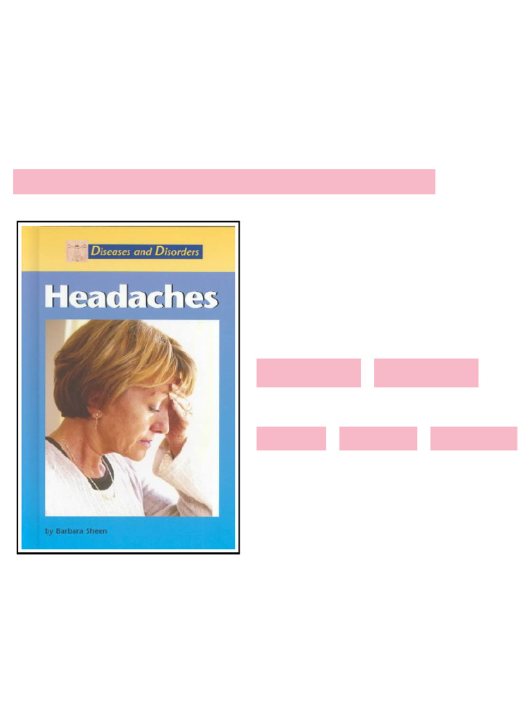 Diseases and Disorders Headaches Barbara Sheen Full Access | PDF ...