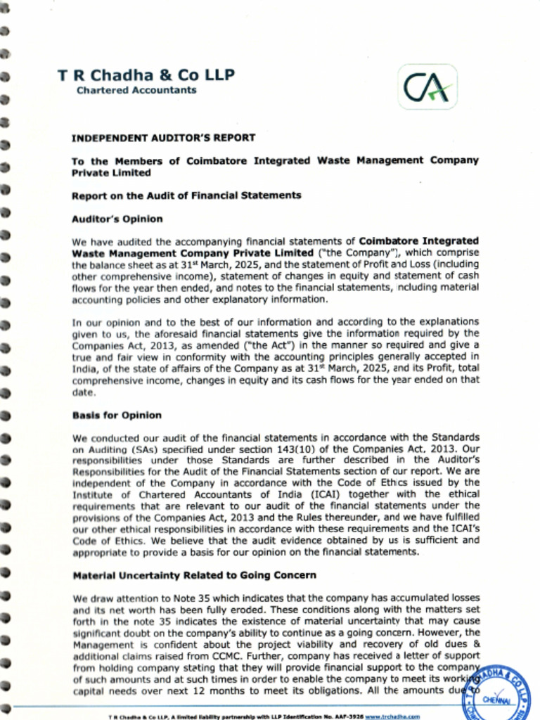 Final Balance Sheet 25-26-1 | PDF