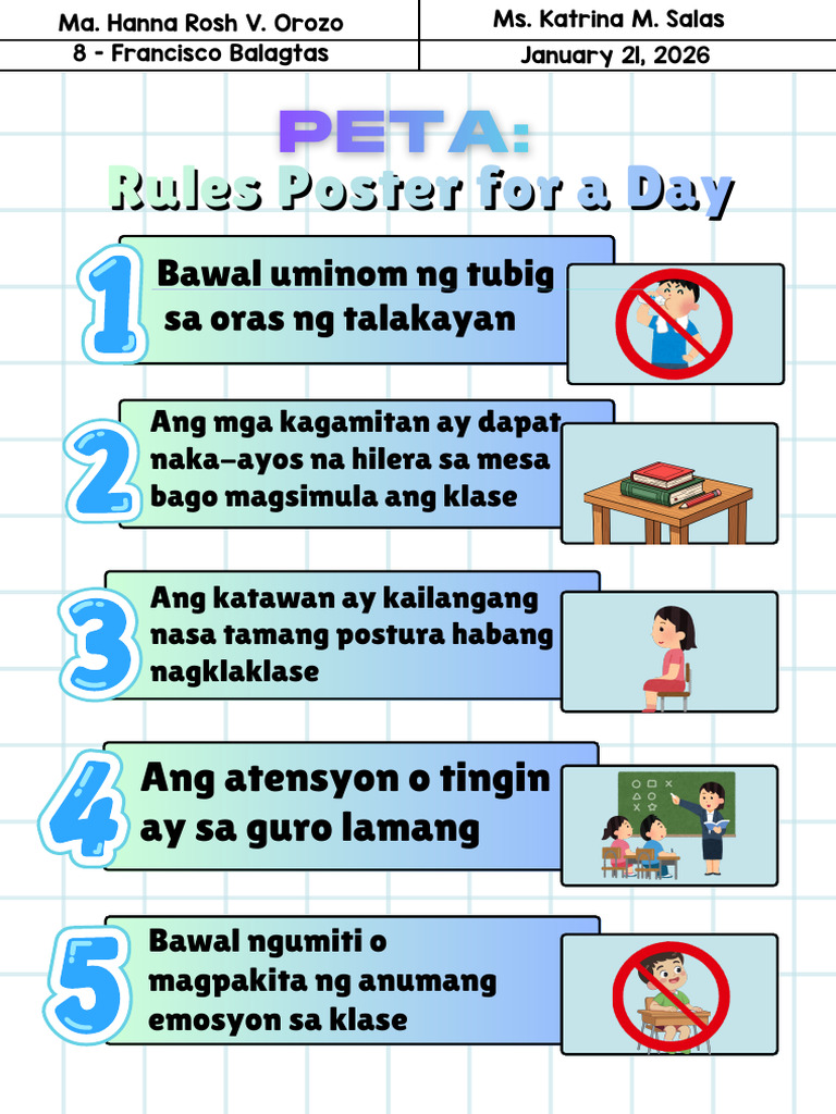 White Simple Toilet Rules Sign Guide Poster_20260117_181315_0000 | PDF