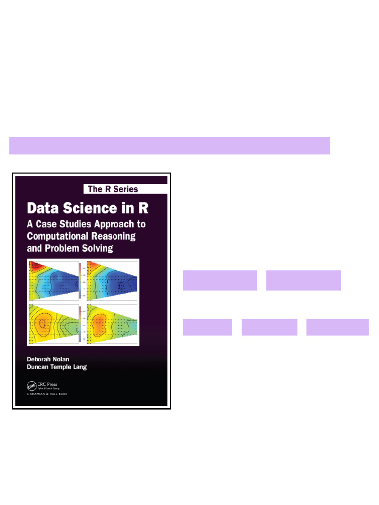 Data Science In R Deborah Nolan Duncan Temple Lang Deborah Nolan ebook ...