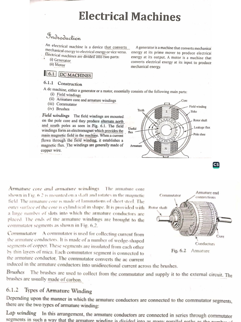 Electrical Machine | PDF