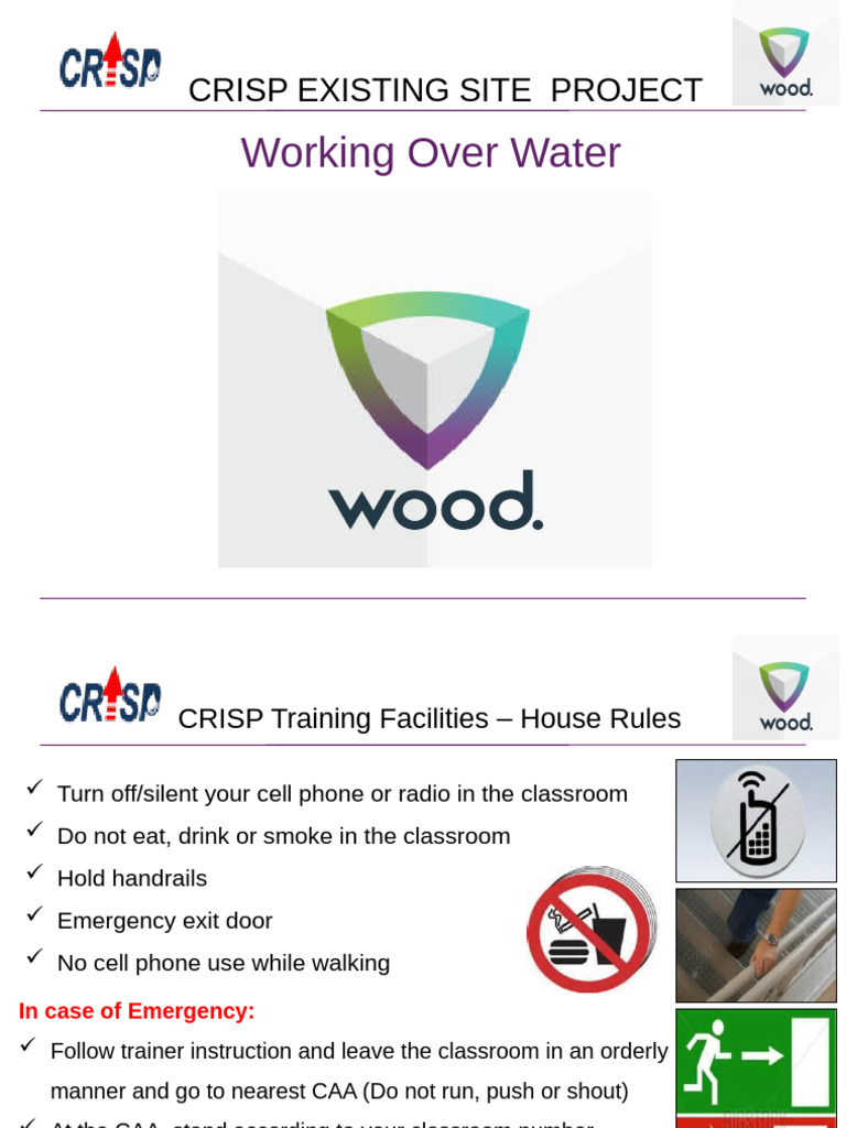 Safe Practices for Working Over Water | PDF | Water | Safety